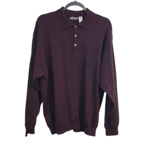 D'Avila | Sweaters | Davila Mens Xxl Merino Wool Sweater Polo Italy ...